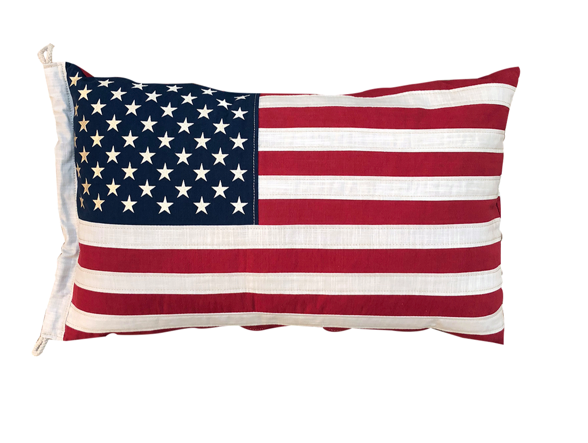 Flag Cushion Small USA – Atemporal D&H